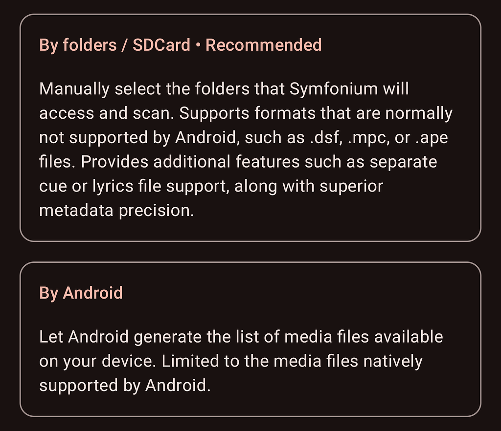 Local device - media provider configuration - Wiki - Symfonium support