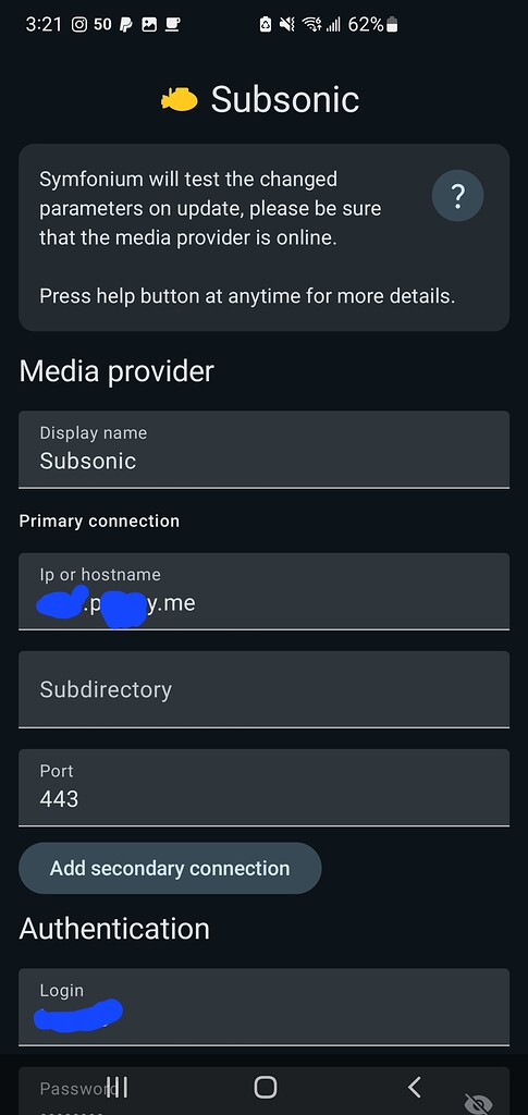 Media Provider Setup Complete but Conent is Unavailable - Support - Symfonium support