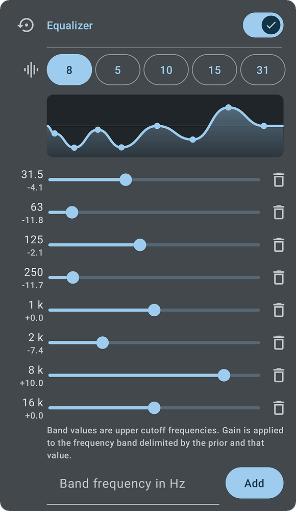 Advanced Equalizer / AutoEQ - Wiki - Symfonium support