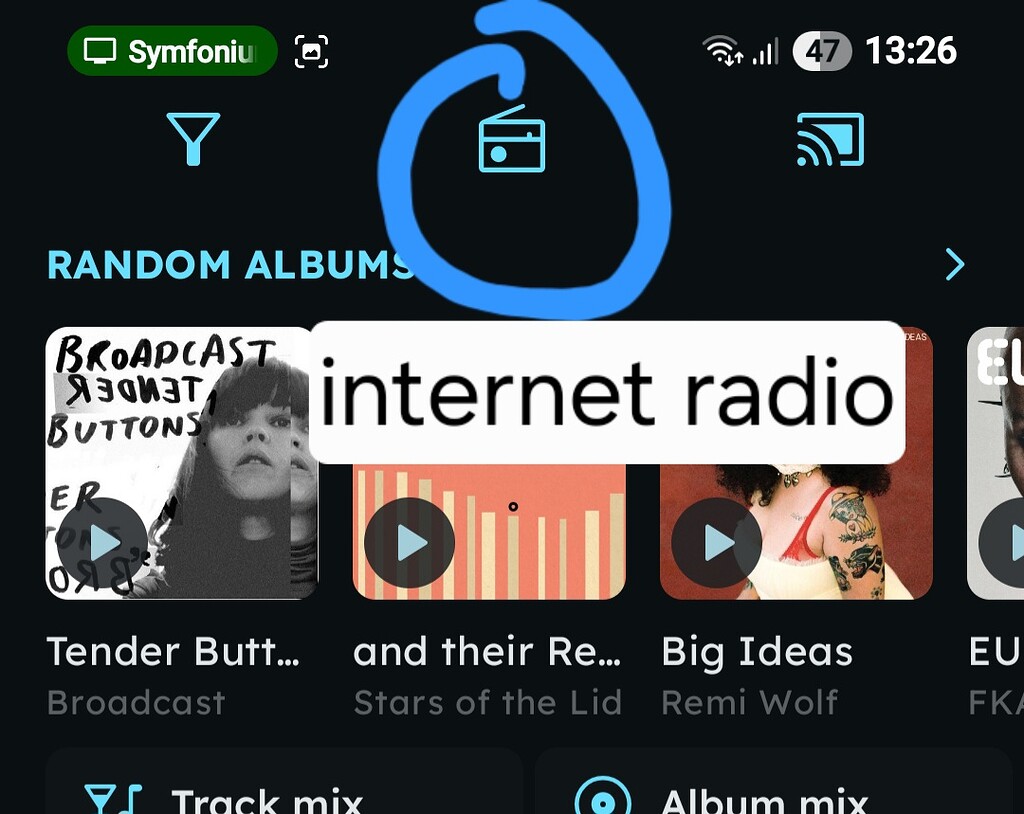 inconsistent icons - Support - Symfonium support