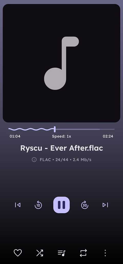 Missing album art for single FLAC file - Support - Symfonium support