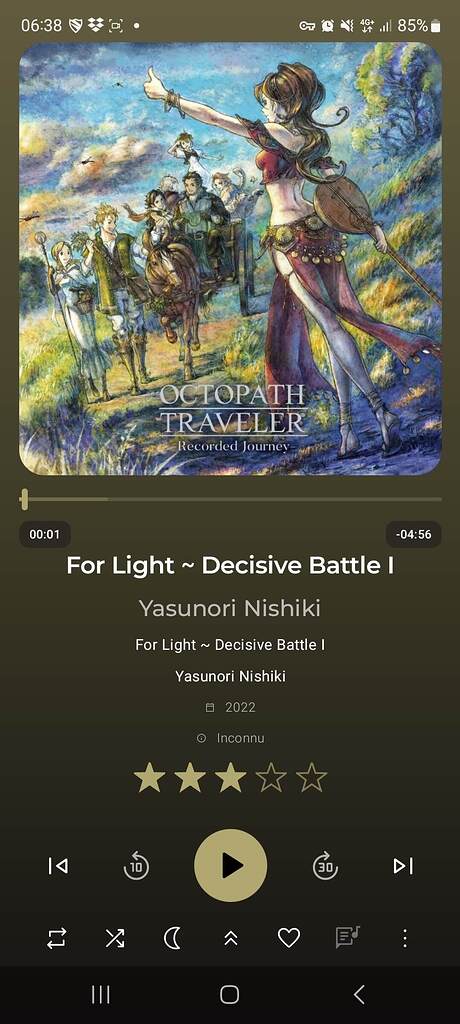 Now playing screen displaying Title instead of Album - Support ...