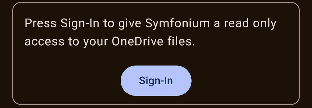 OneDrive - media provider configuration - Wiki - Symfonium support