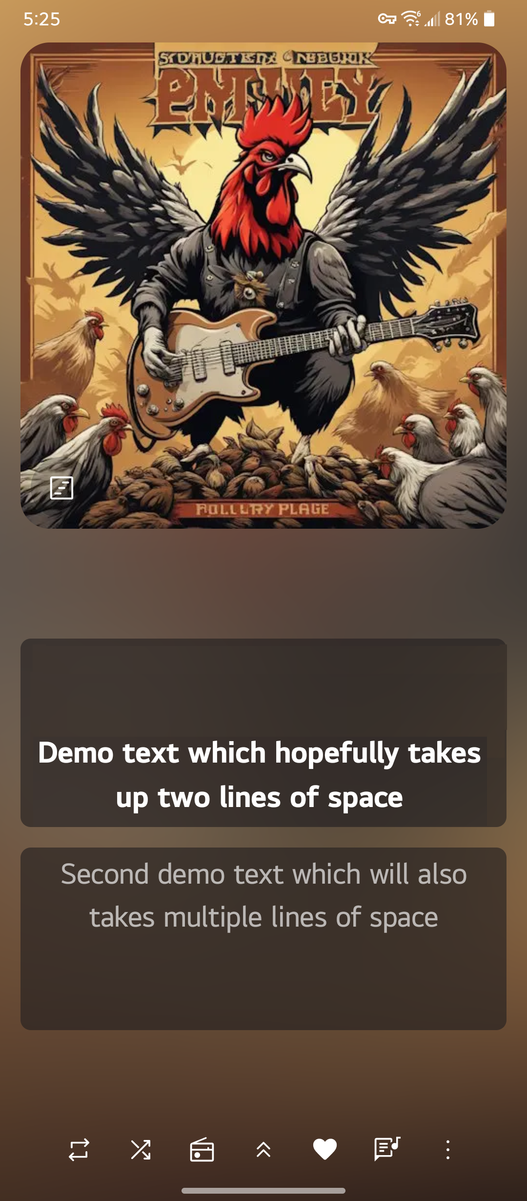 Top/Bottom Text Justify - Feature requests - Symfonium support