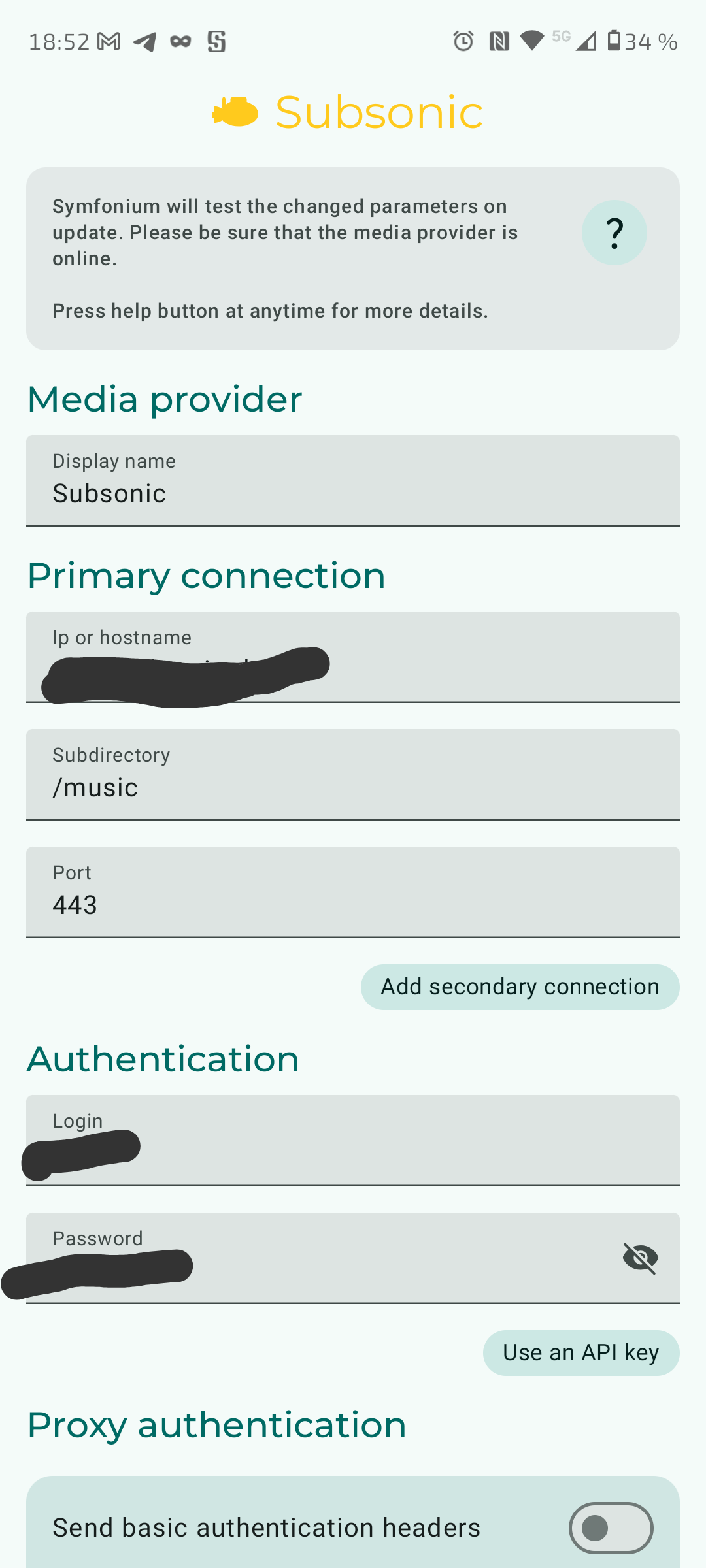 "Split album by" missing - Support - Symfonium support