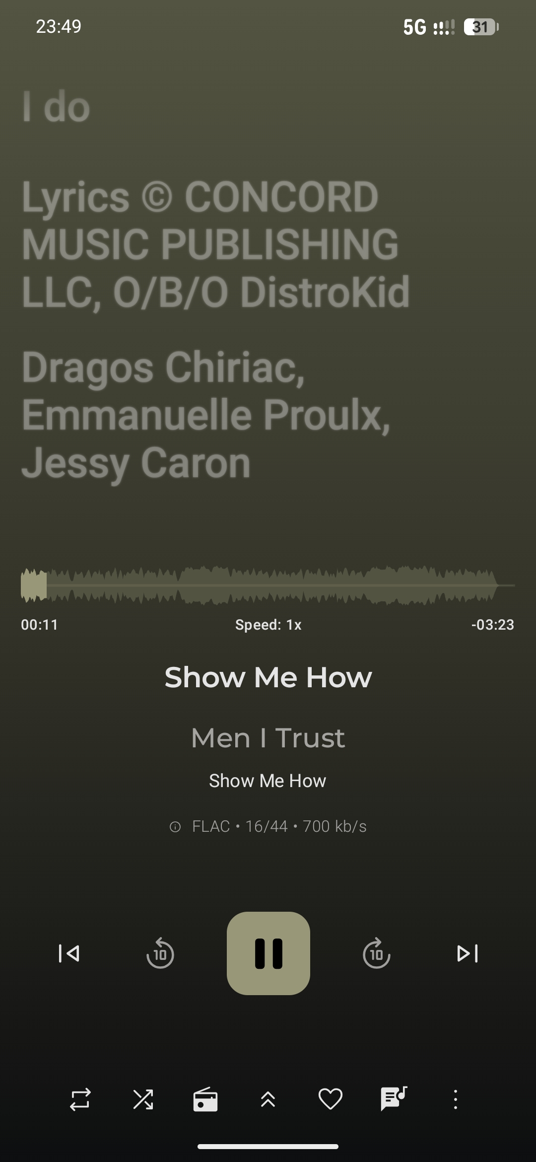 Lyrics provided by the Plex metadata provider don't auto scroll - Support - Symfonium support